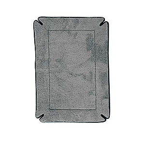 K&H Pet Products Memory Foam Crate Pad Gray X-Small 14 X 22 Inches