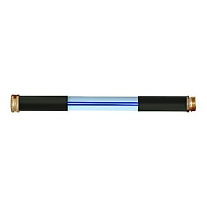 Atlantic Heavy Duty Garden Hose 5/8 Inch x 1 ft Blue, Short Connection Leader Hose (1 Foot)