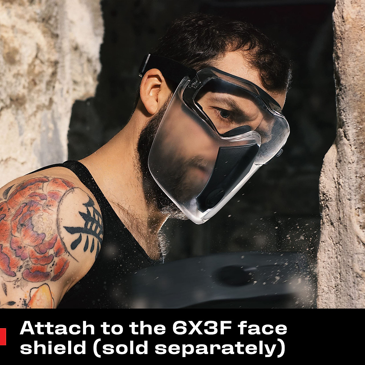 NoCry Safety Goggles Over Glasses for Men and Women; Anti Fog Scratch Resistant Men; Vented Lab with Extreme Impact Resistance; ANSI Z87.1 Certified