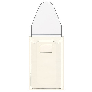 StoreSMART® - USB Flash Drive Holders- Peel & Stick Strip & Resealable Flap - 25-Pack - TL10252-25