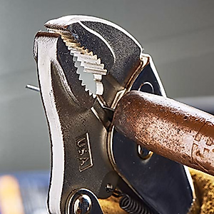 Malco Eagle Grip LP10WC 10 in. Curved Jaw Locking Pliers with Wire Cutter