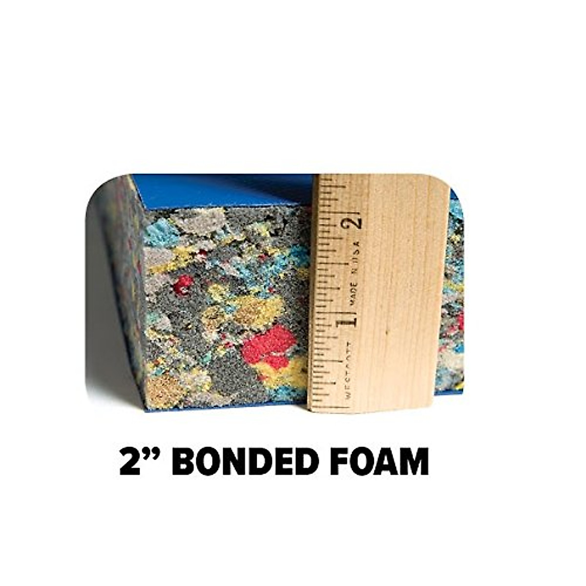 BONDED FOAM MAT 5'X10'X2" - Fasteners All Sides