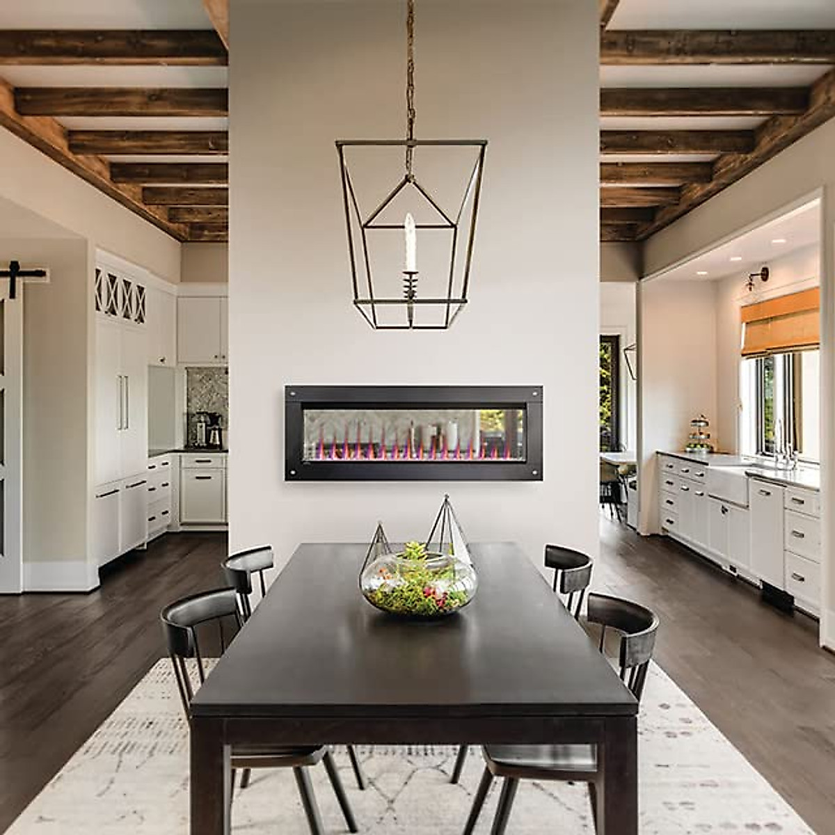 Napoleon CLEARion Elite 60 See-Through True Zone Heating Built-in Electric Fireplace - NEFBD60HE