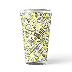 The Krusty Krab Fresh Off the Grill 17 oz Pint Glass