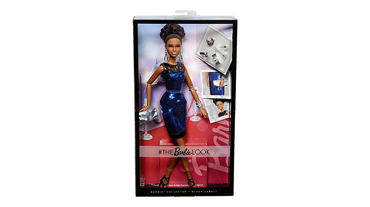 Barbie The Look Doll with Dark Hair - Glamorous Fashion Edition