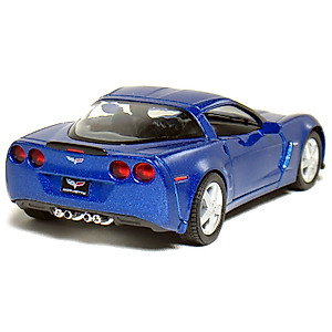 Kinsmart 5" 2007 Corvette Z06 1:36 Scale (Blue)