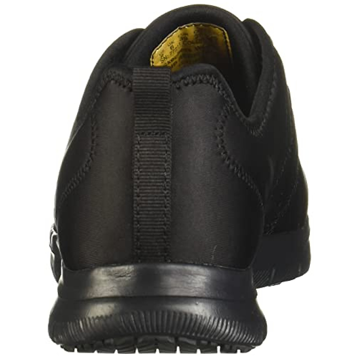 Skechers for Work Women's Ghenter Srelt Work Shoe, Black, 7 M US