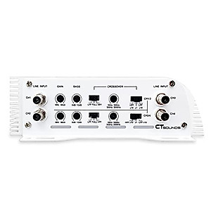 CT Sounds ATv2-125.4D 4-Channel 800-Watt Class D Competition Car Amplifier