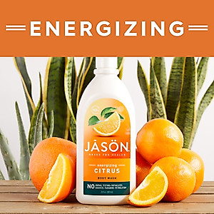 JASON Natural Body Wash & Shower Gel, Revitalizing Citrus, 30 Oz