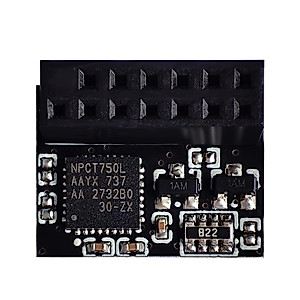 NewHail TPM2.0 Module TPM-SPI 14Pin Module with Nuvoton NPCT750 for ASUS Motherboard,Comptible with Win11