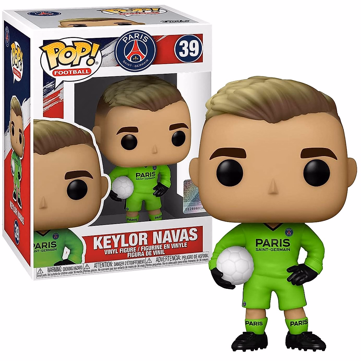 Funko POP Football: Paris Saint-Germain - Keylor Navas, Multicolor (52171)