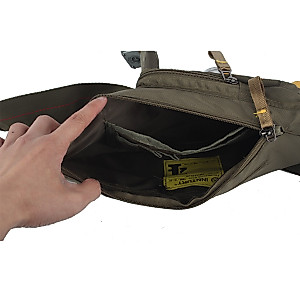 Innturt Nylon Sling Chest Bag Daypack Bicycle Travel Gym Backpack Large Army Green