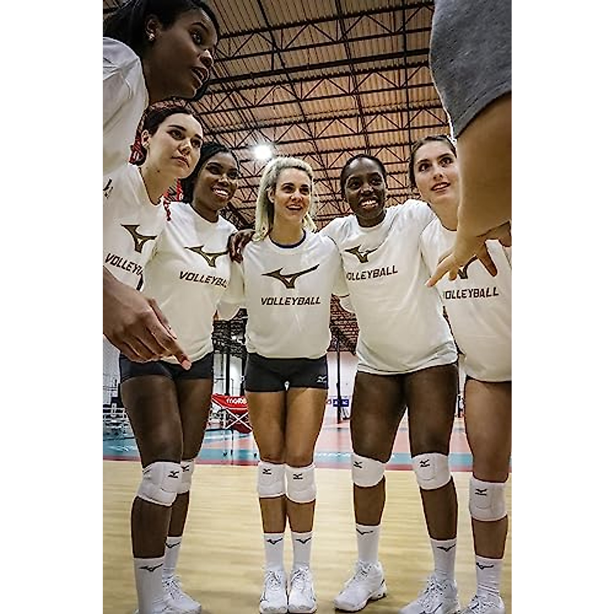 Mizuno T10 Plus Kneepad, ADULT Volleyball Kneepad, Black, One Size