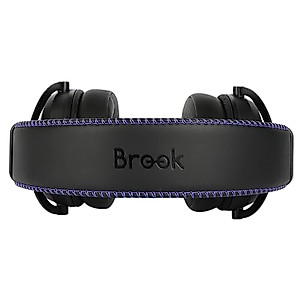 Brook 2.4GHz Wireless Headset - Cross-Platform Wireless Gaming Headset for PS5, PS4, PC, Mac, Android, and Switch, Low Latency (with Extra Earpads)