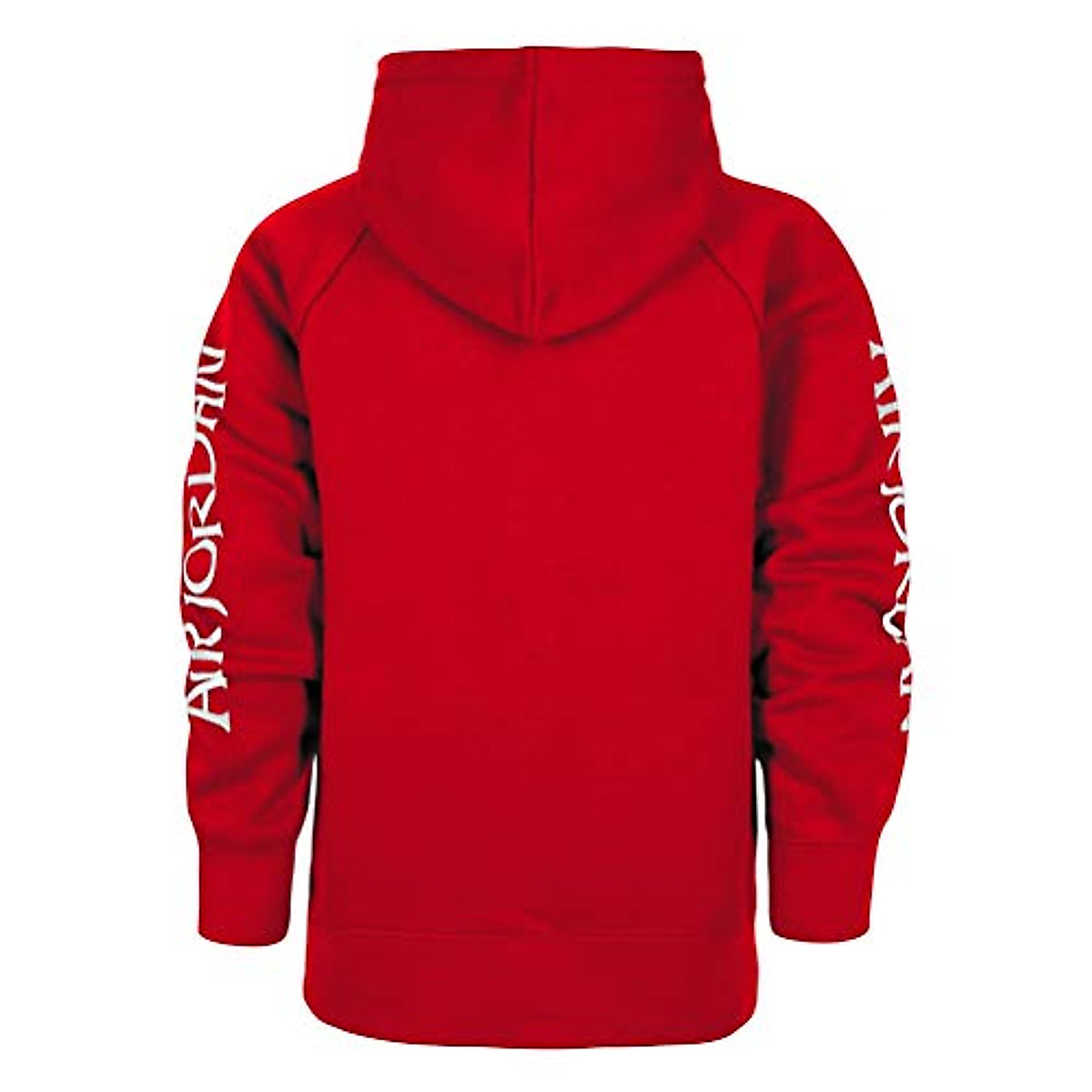 Nike Air Jordan Big Boys' Jumpman Classics Pullover Hoodie (Small, Gym Red)