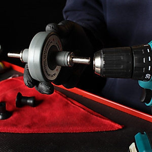 ABN Valve Lapping Tool Kit – Valve Lapping Attachment Tool for Drill Valve Grinding Kit Small Engine Valve Lapper Kit