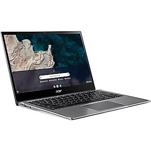 acer Chromebook Spin 513 2-in-1 Convertible Laptop, 8-Core Qualcomm Snapdragon 7c, 13.3" FHD IPS Touchscreen Display, 4GB RAM, 64GB eMMC, Student & Business, WiFi, Backlit KB, Chrome OS