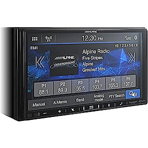 Alpine ILX-407 Digital 7" Shallow-Chassis Multimedia Receiver with PowerStack and Apple Carplay