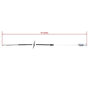 AiKai Traction Control Cable for Toro 105-1844 Cable Length 47" Conduit Length 35-1/2"