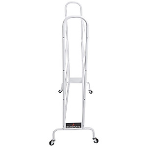 BSN SPORTS 16 Ball Cart Wide Base (16 Balls), White