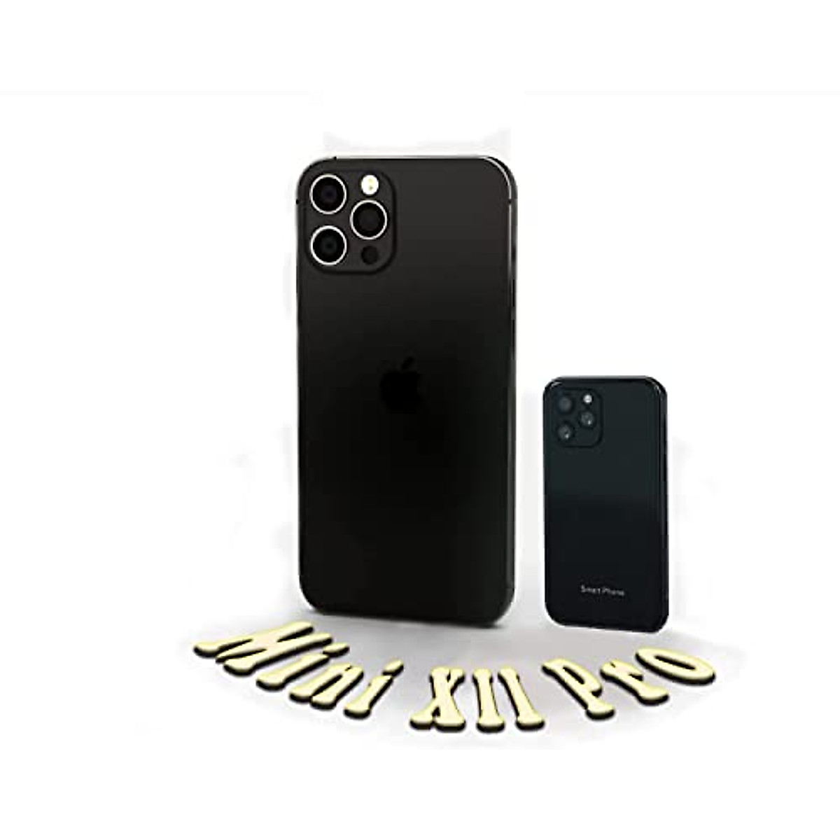 Mini Smartphone iTiny 12 Pro Max - The World's Smallest 12 Pro Max 4G LTE Android Mobile, Super Small 3" HD TouchScreen Global Unlocked Great for Kids 3GB RAM / 32GB ROM Tiny iPhone XII Pro Look Alike