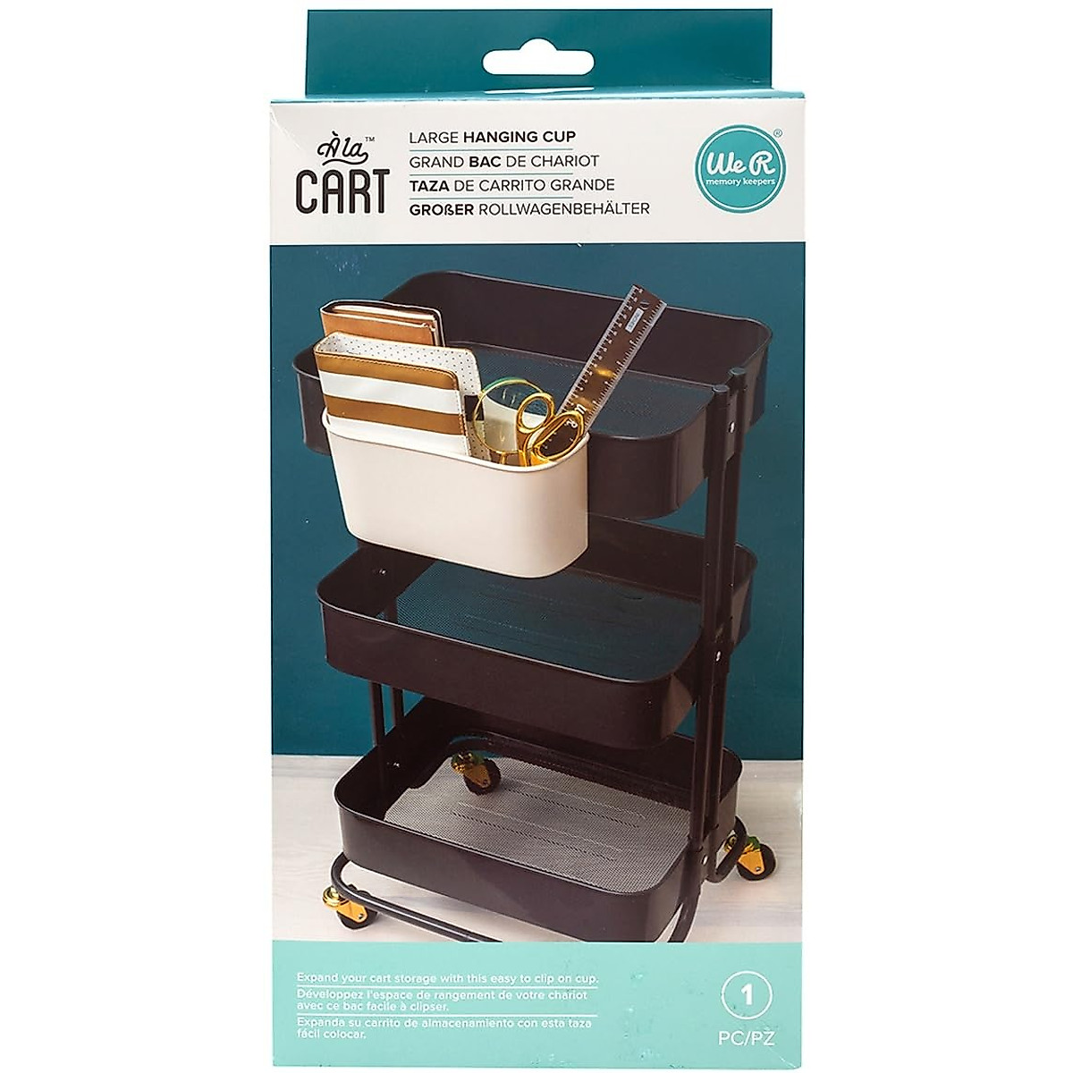 We R Memory Keepers 0633356602828 Accessories A la Cart Cup-Large, White