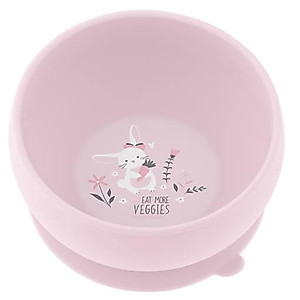 Stephen Joseph, Silicone Baby Bowls, Suction Bowl, Stay Put Suction Bowl, First Stage Self Feeding, Bunny
