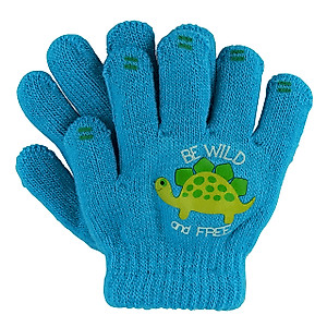 Gelante Toddler/Children Winter Knitted Magic Gloves Wholesale Lot 70-9934-(2-6)