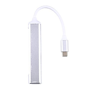 Convenient and Practical 5 in 1 USB-C/Type-C 3.1 to SD/TF Card Slot + 3 USB 3.0 Ports Multifunctional Docking Station HUB