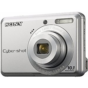 Sony Cyber-shot® DSC-S930 10-MP Digital Camera with 3x Optical Zoom, 2.4" LCD, Image Stabilization, Face Detection (Silver)