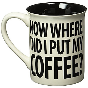 Our Name is Mud “Forgetful” Stoneware Mug, 16 oz.