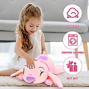 YJOO 16inch Angel Weighted Plush Toy - Weighted Plush Stuffed Animal Throw Soft Plush Sleeping Pillow Stuffed Animal Toys for Kids Gifts