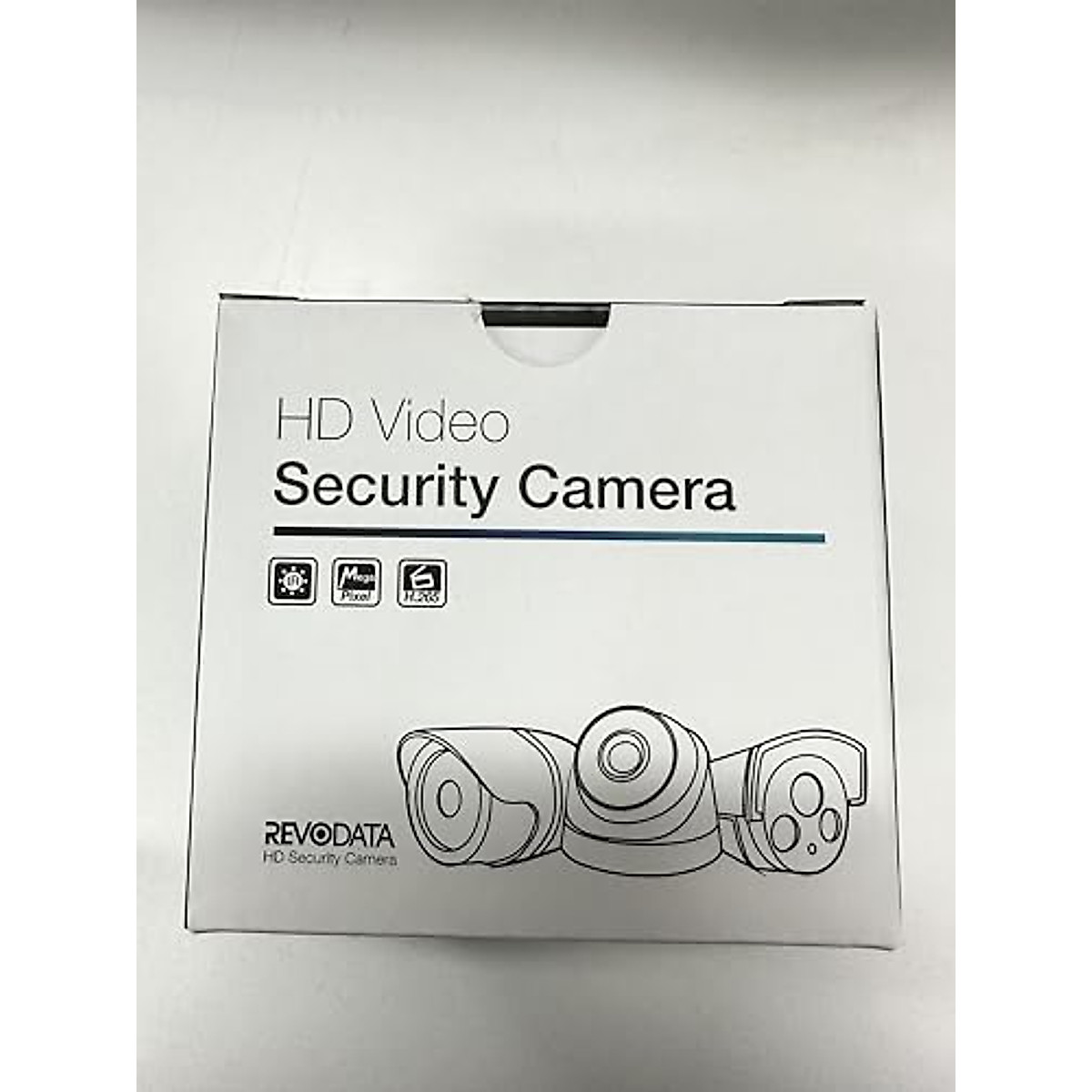 REVODATA 5MP POE Mini IP Fisheye Camera,Fisheye 1.44mm Lens (175° FOV) Wide Angle Small Indoor Security Camera, P2P CCTV Video Camera poe IP H.265 Motion Detection/APP (I706-4-P-HS)