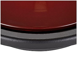 Xgxoz Cast Iron Tagine Pot for Cooking, Enameled Cast Iron Cooking Pot High-Quality Cookware with Enameled Cast Iron Base And Ceramic Cone-Shaped Lid