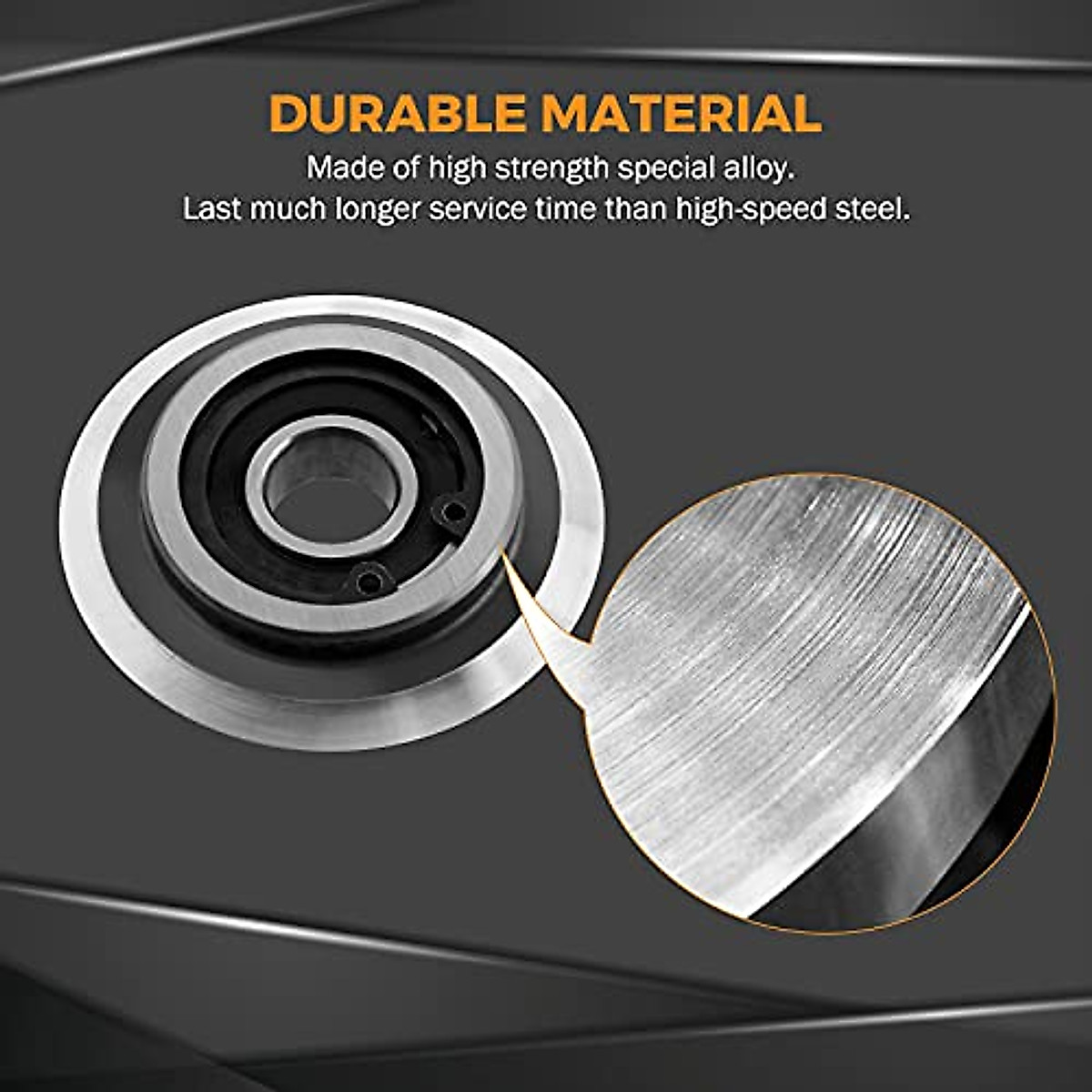 BEAMNOVA Upgraded Replacement Blade for Copper Wire Stripping Machine Powered Cable Stripper Cutters, 15mm ID. x 64mm OD., 0.58in ID. x 2.51in OD.