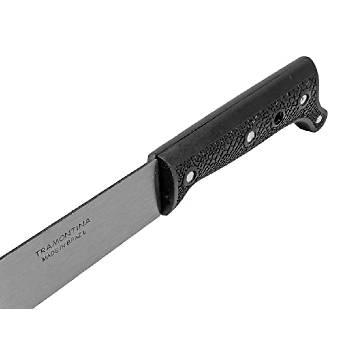 Tramontina 24" Machete with Textured Black Plastic Handle