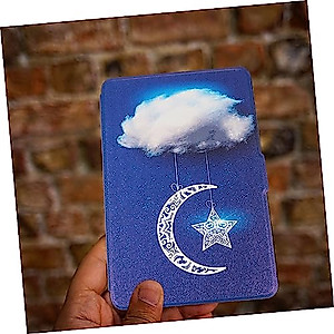 Mikikit Electronic Products 3 pcs Leather case Paperwhite Accessories Universal Holster ereaders E- car Reader auto Sleep case Universal Protection fold Car Holster