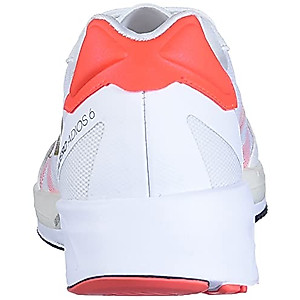 adidas Adizero Adios 6 Running Shoe - Women's FTW White/Gold Metallic/Solar Red, 6.5