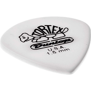Dunlop Tortex 1.50mm Jazz III 12 Pack White