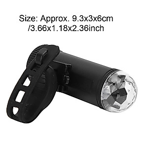 VGEBY Plastic Bike Disco Lights Bicycle Colorful Light Children Kids Entertainment Bike Dancing Lamp Cycling Accessory