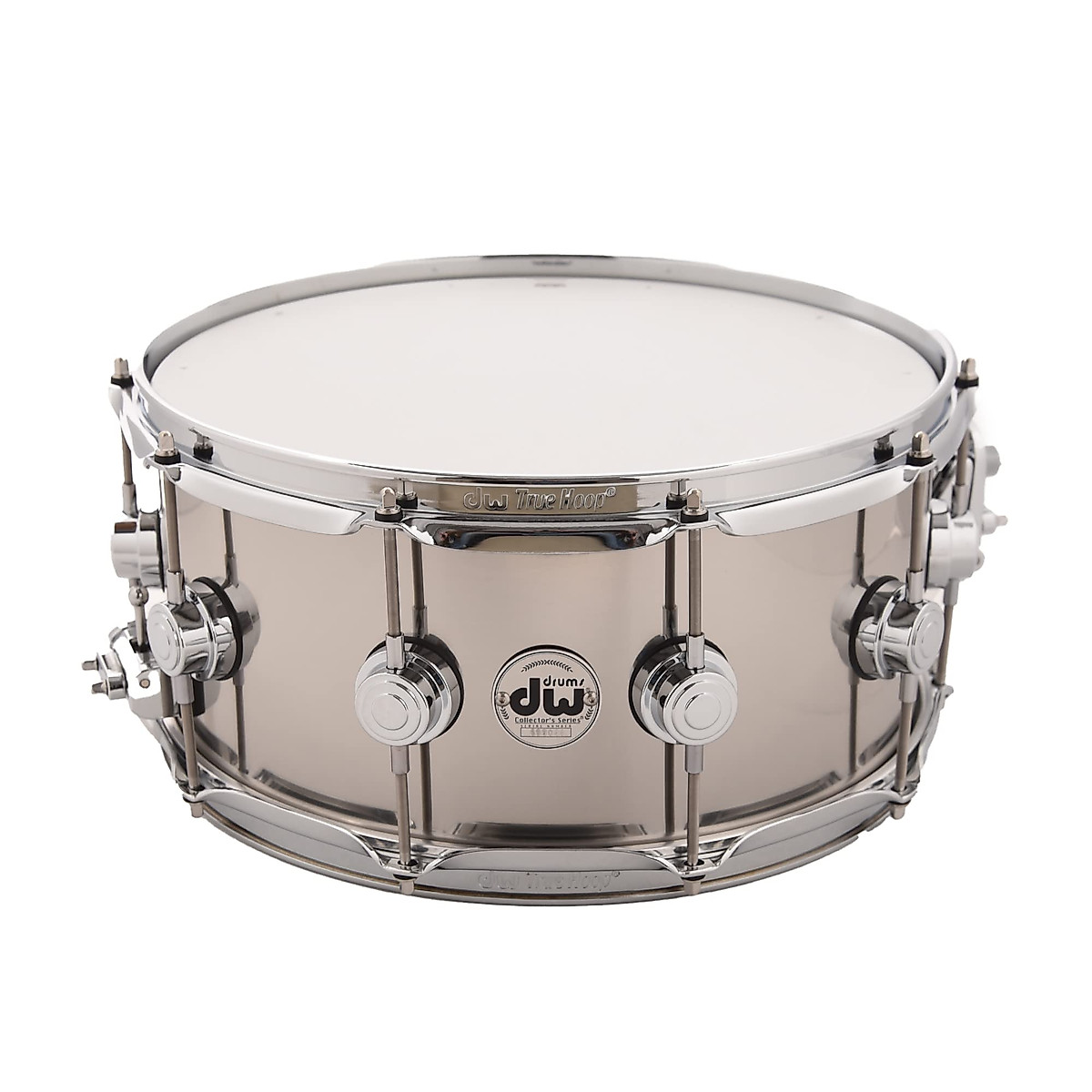Drum Workshop DW Collector's Series Stainless Steel Snare Drum with Chrome Hardware 14x6.5" DRVL6514SPC