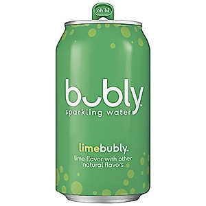 bubly Sparkling Water, Tropical Thrill Variety Pack, 12 fl oz Cans (18 Pack)