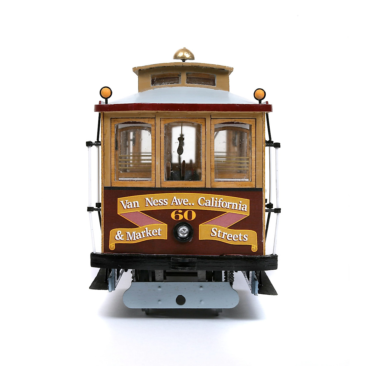 Occre San Francisco No.60 Cable Car (Street Car) Wooden Model Kit