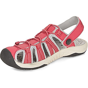 Khombu Women's Create Sandals, Red, 7