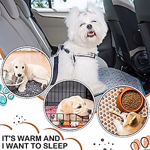 Newwiee 12 Pcs Fleece Guinea Pig Blankets Washable Guinea Pig Cage Liners Small Animal Reversible Blanket Bed Sofa Protector Waterproof Pee Pad Sleep Mat for Hamster Puppy (Small Star,14'' x 28'')