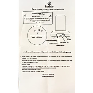 The Light Garden 2.75'' x 3.5'' FlameIllusion Mini Advanced Digital Flame Simulation Fire Module - Remote Ready, White