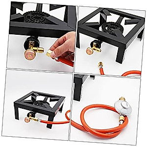 BESPORTBLE Gas Stove Outdoor Gas Burner Gas Bbq Portable Stove Burner 1 Set Single Burner Outdoor Stove Bbq Propane Stove Outdoor Gas Cooker Propane Single Burner Propane Stove Propane Burner