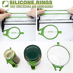 2 Pack Pickle Fork - Pickle Picker for the jar, Pickle Grabber Kitchen Fork Tool Green