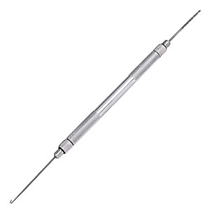 sknsalfew Carp Fishing Rigging Bait Needle Tool Set, 5-in-1 Carp Fishing Tackle Kit, Bait Boilie Drill Stringer Needle with Nonslip Aluminum Alloy Handle