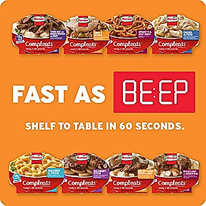 HORMEL COMPLEATS Roast Beef & Mashed Potatoes With Gravy Microwave Tray, 9 Ounce (Pack of 6)